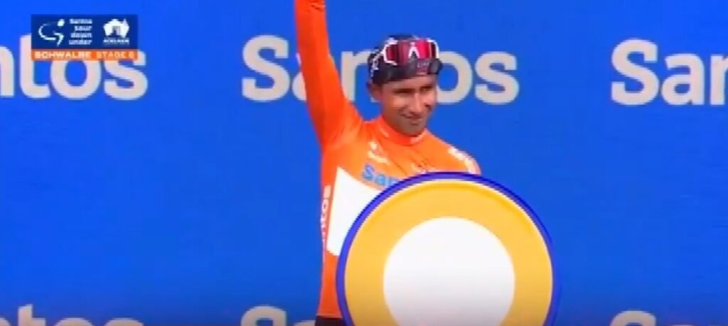 Jonathan Narváez hace historia al ganar el Tour Down Under en Australia ...