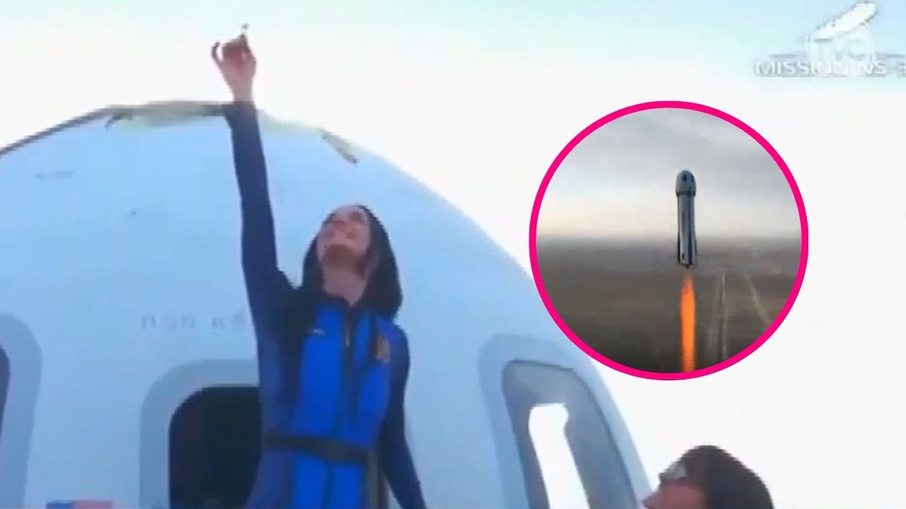 Katy Perry viaja al espacio con Blue Origin en misión histórica de mujeres - TVC