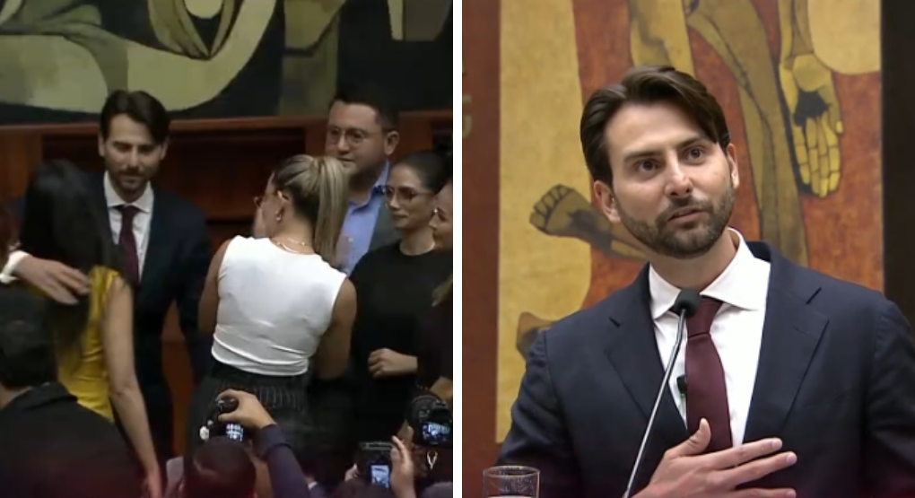 Niels Olsen renuncia a la presidencia de la Asamblea Nacional - TVC